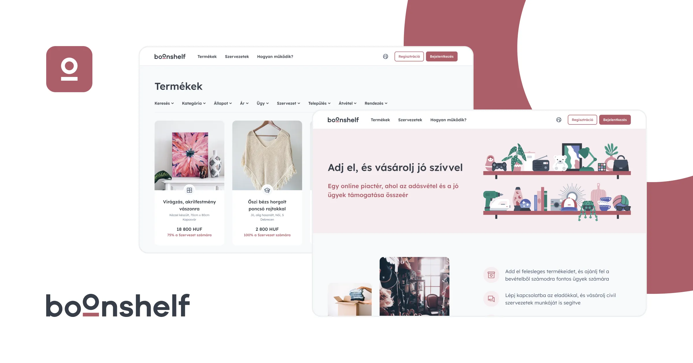 How it works | Boonshelf